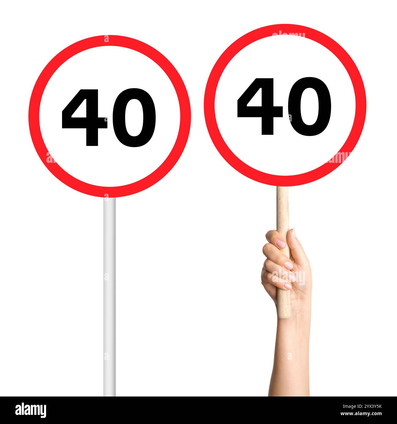 Warning sign in 3d hi-res stock photography and images - Alamy