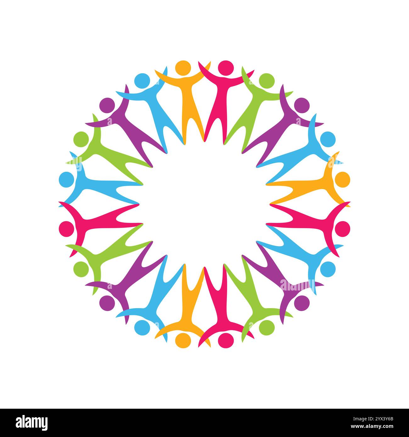 Colorful of Unity and Community logo Stock Vector Image & Art - Alamy