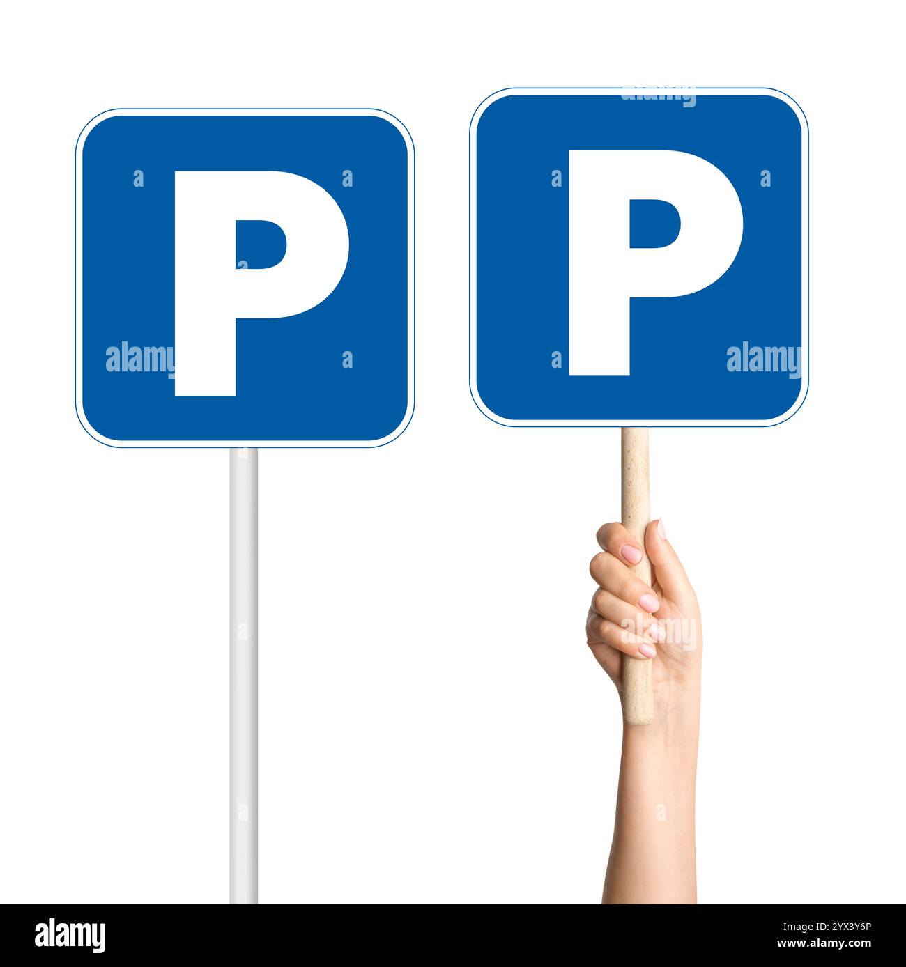 Traffic in city lot traffic Cut Out Stock Images & Pictures - Alamy