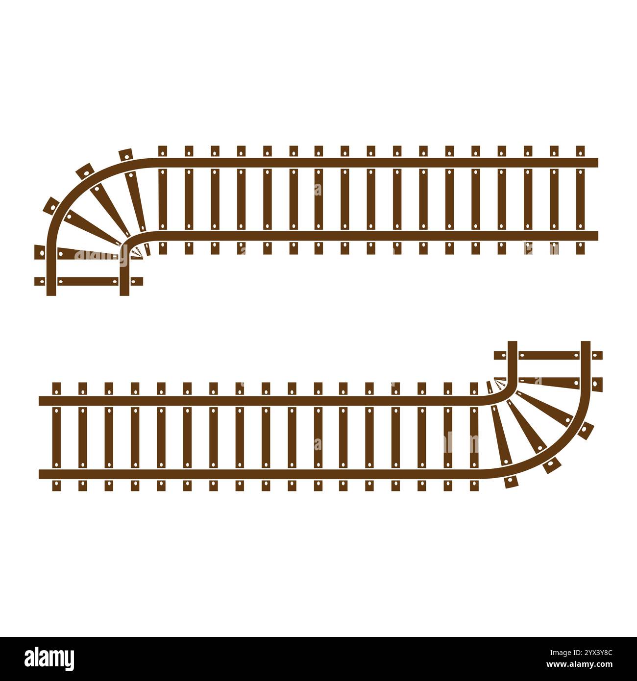 Steam railroad map Stock Vector Images - Alamy