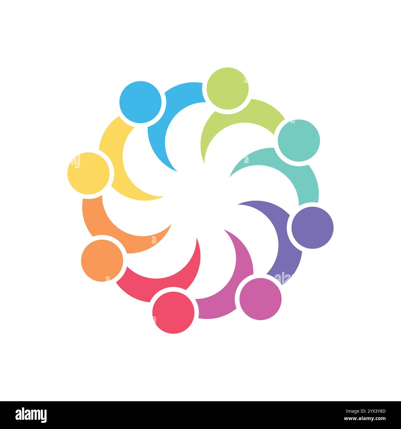 Icon unity oneness Cut Out Stock Images & Pictures - Alamy