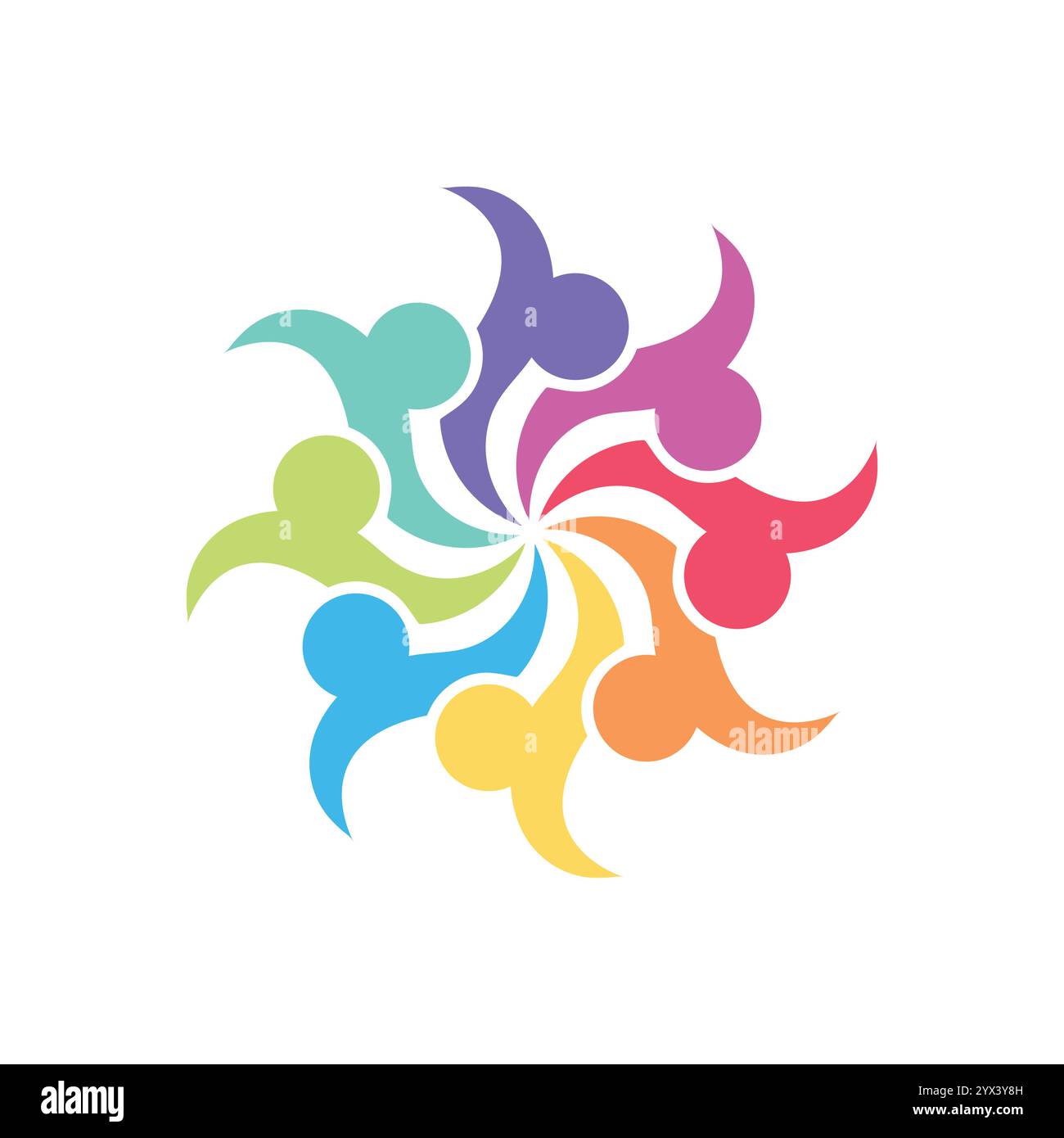 Colorful of Unity and Community logo Stock Vector Image & Art - Alamy