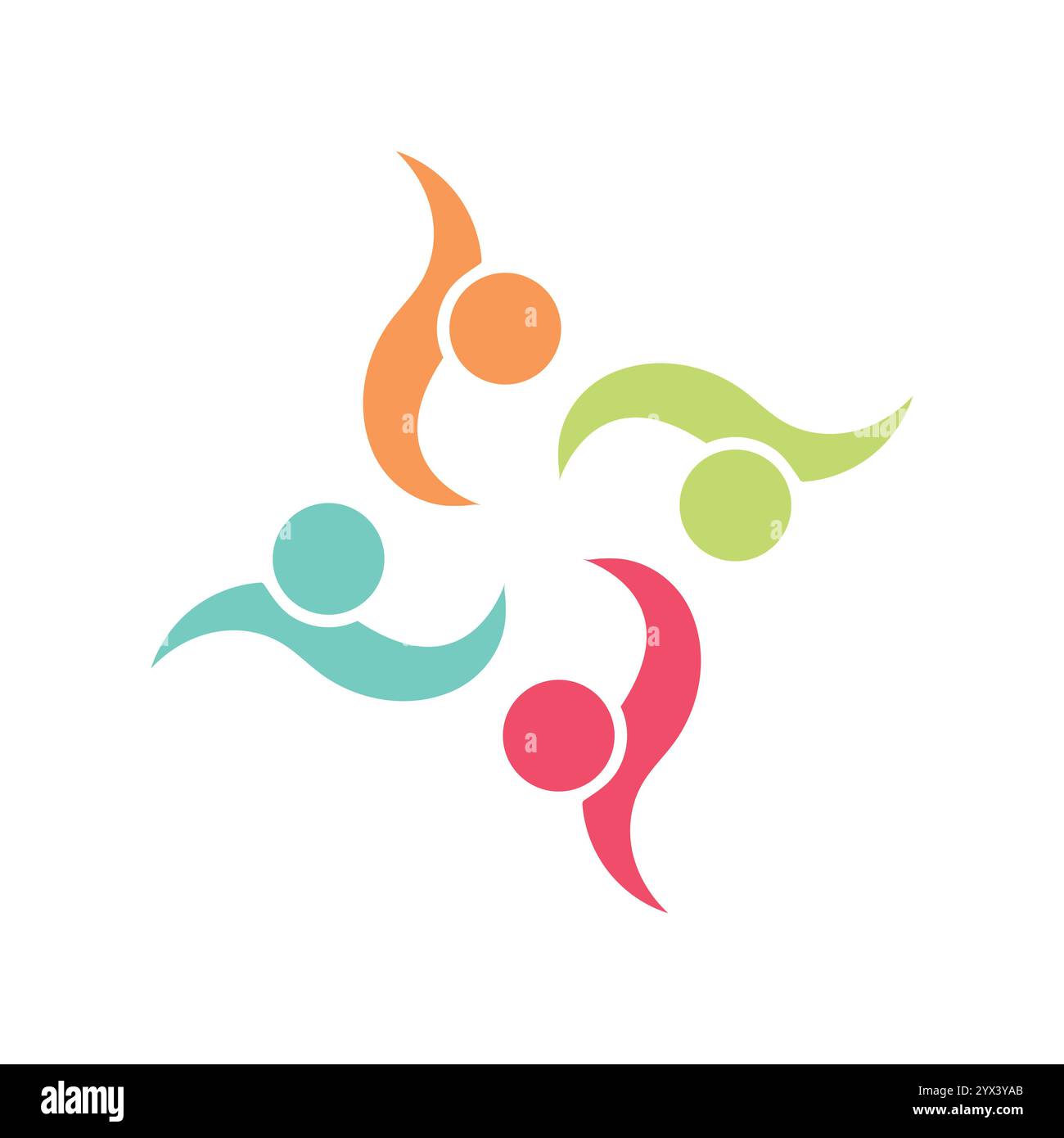 Colorful of Unity and Community logo Stock Vector Image & Art - Alamy