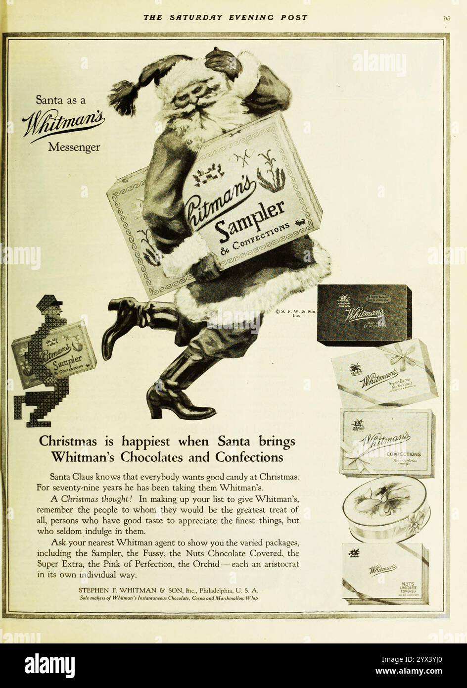 1920s christmas advertising hi-res stock photography and images - Alamy