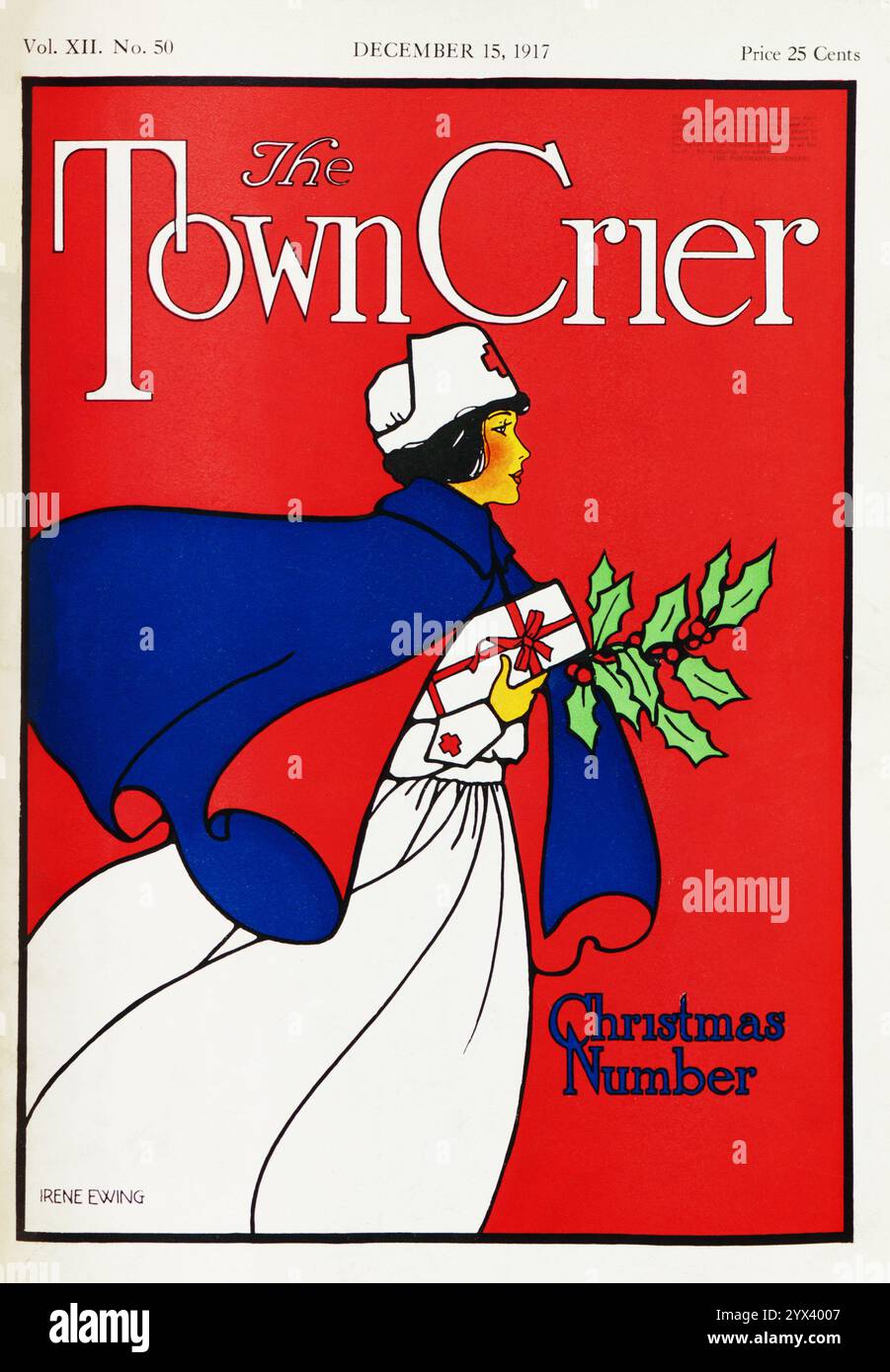 1917 The Town Crier, December 15 1917 Christmas cover, Seattle ...