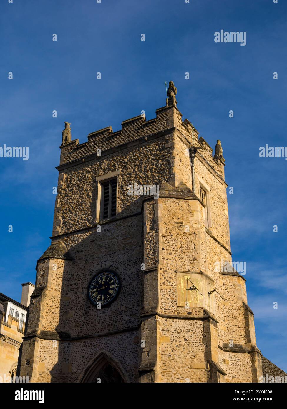 Church Tower of St Botolphs Church, Cambridge, Cambridgeshire, England ...