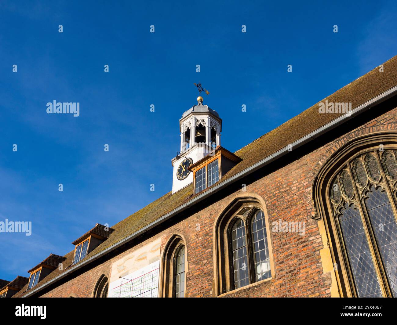 Clock tower, Queens College Old Library, Queens Collage, University of ...