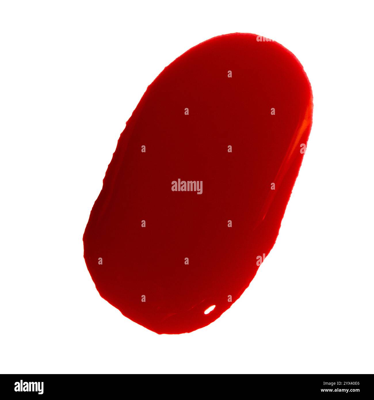 Blood drop or stain on isolated blank background Stock Photo - Alamy