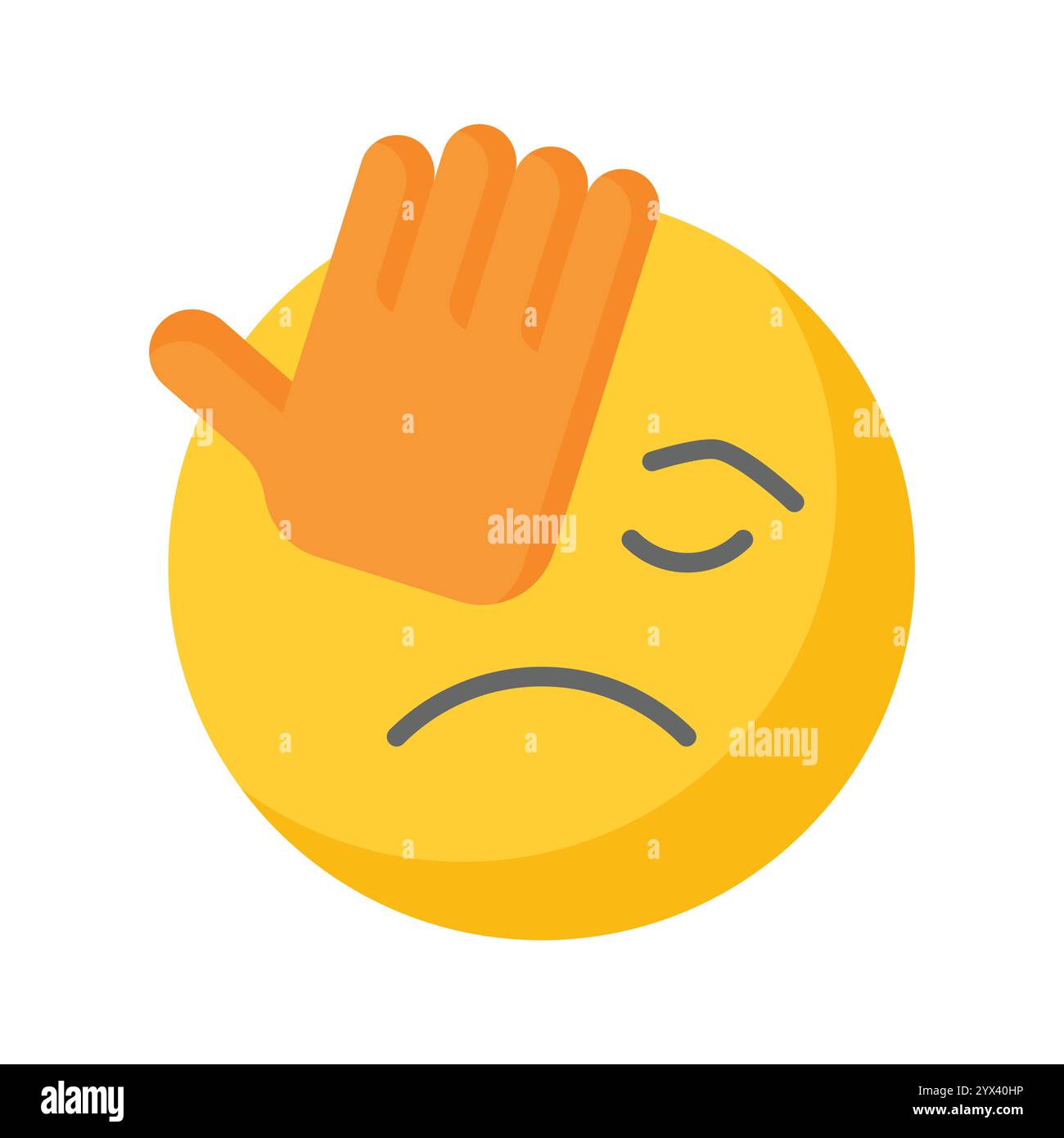 Facepalm emoji hi-res stock photography and images - Alamy