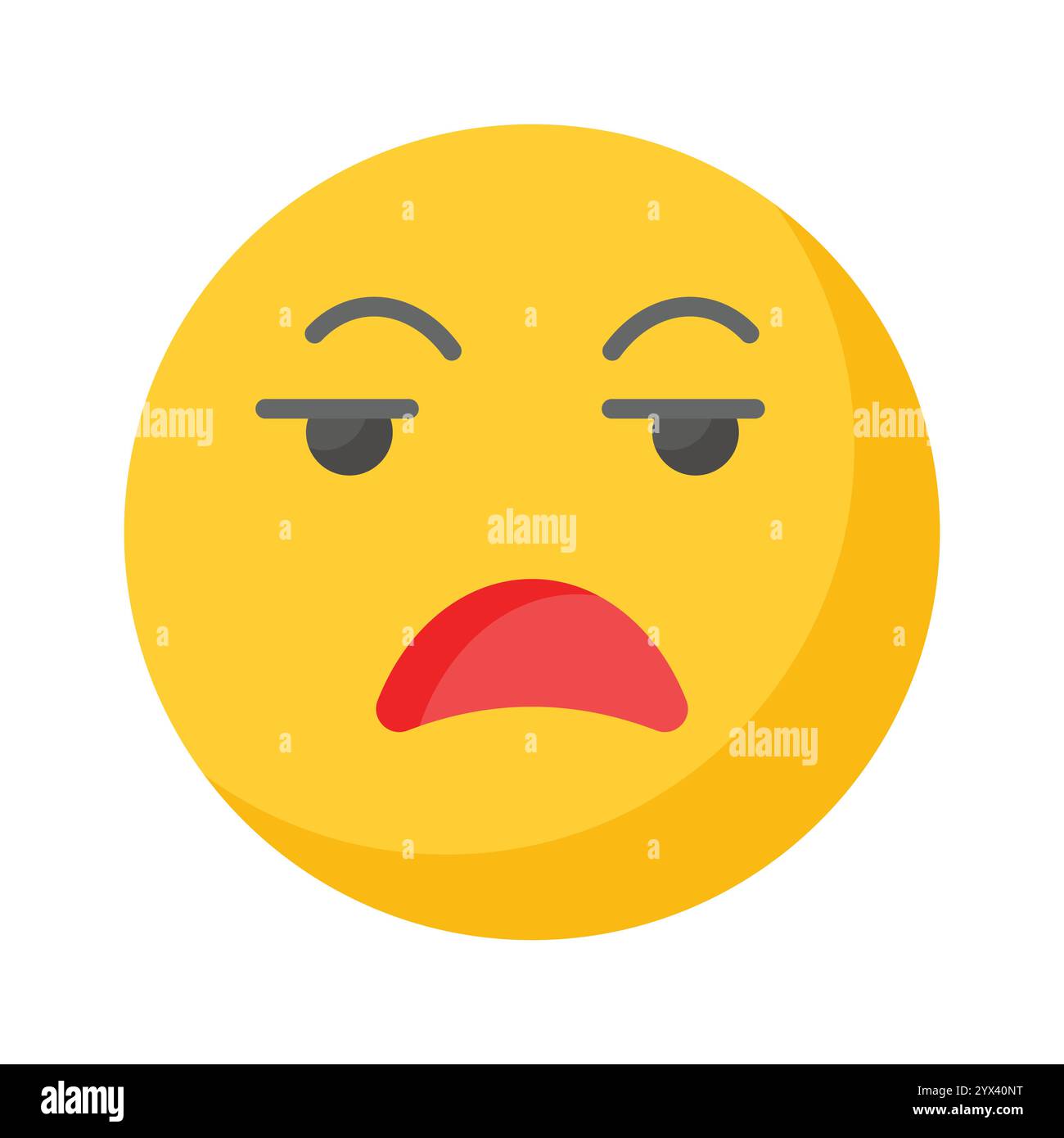 Irritated emoji vector design, ready to use and download premium vector ...