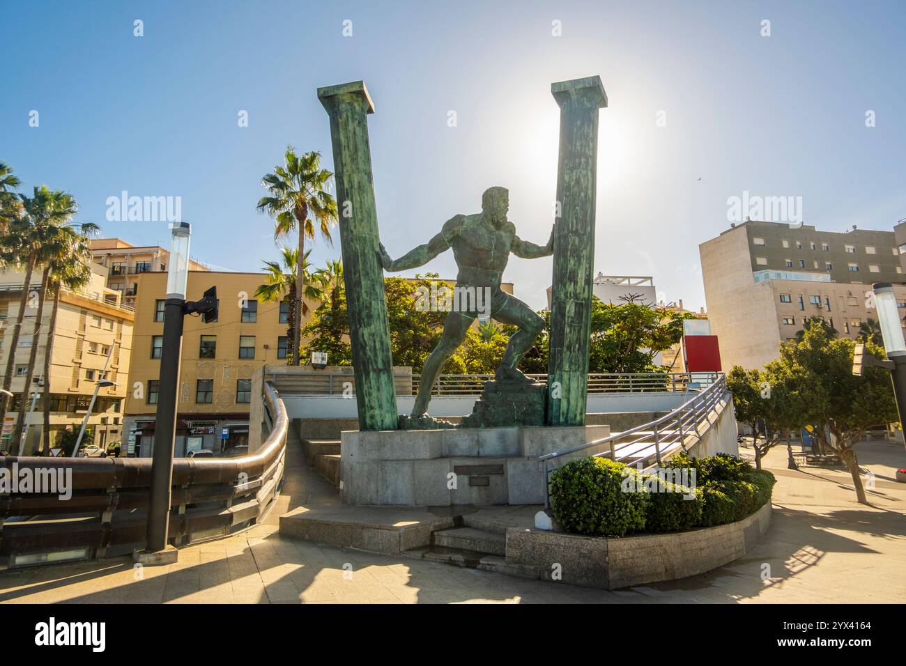 Pillars of Hercules, Ceuta, Spain Stock Photo - Alamy