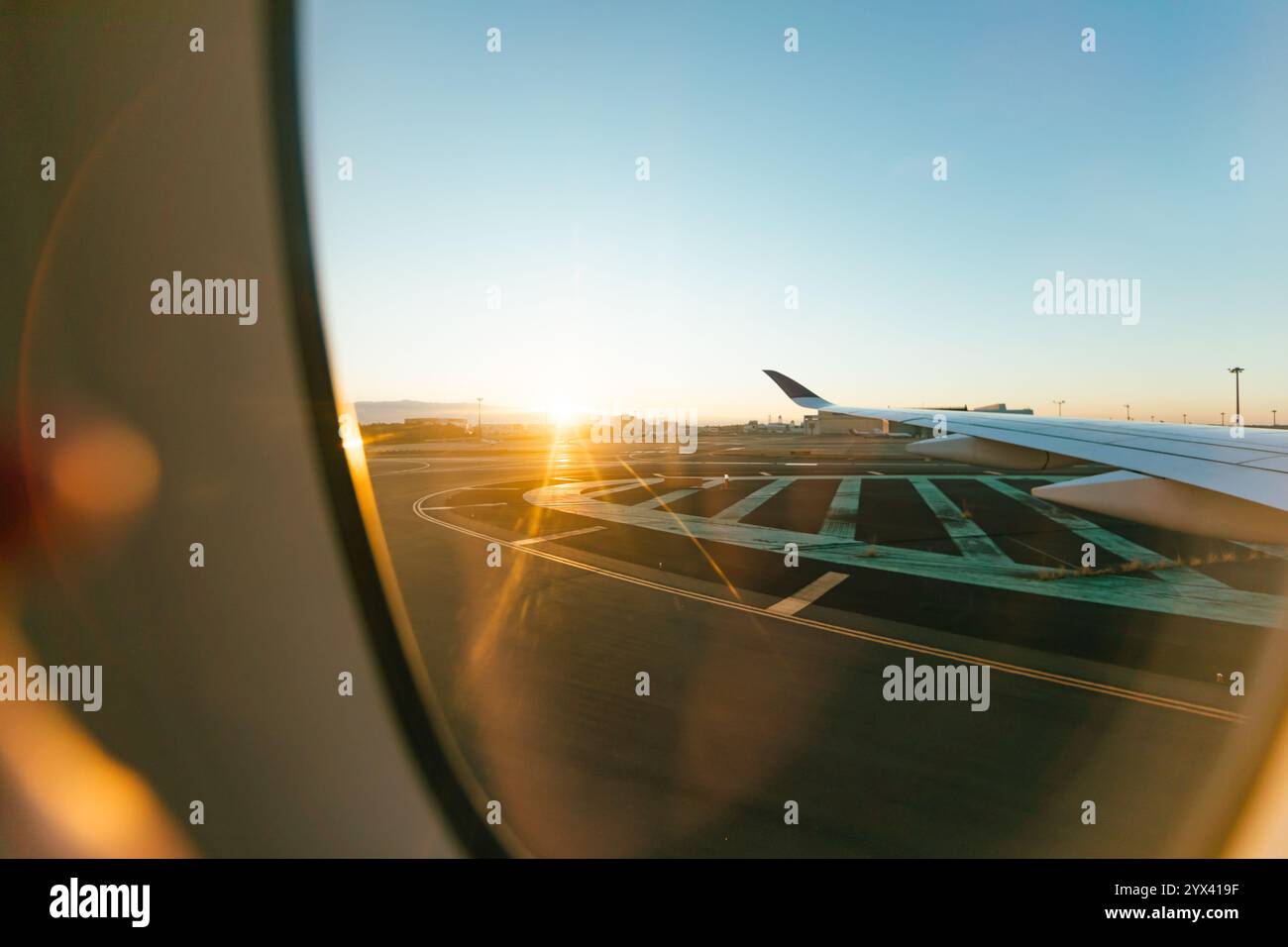 A breathtaking view from a plane's window Stock Photo - Alamy