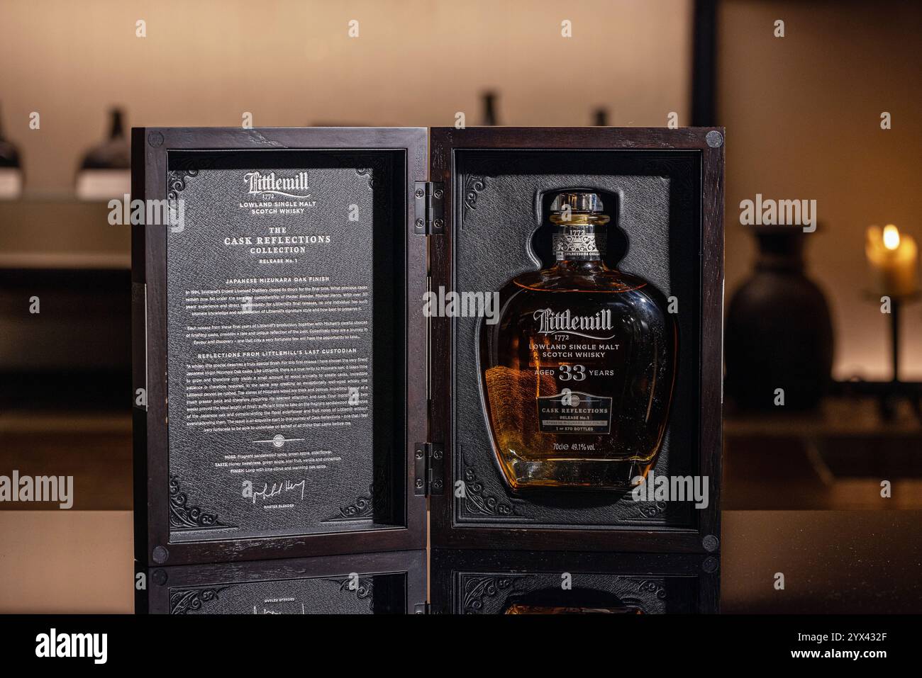 Littlemill scotch whisky The Cask Reflections Collection japanese ...