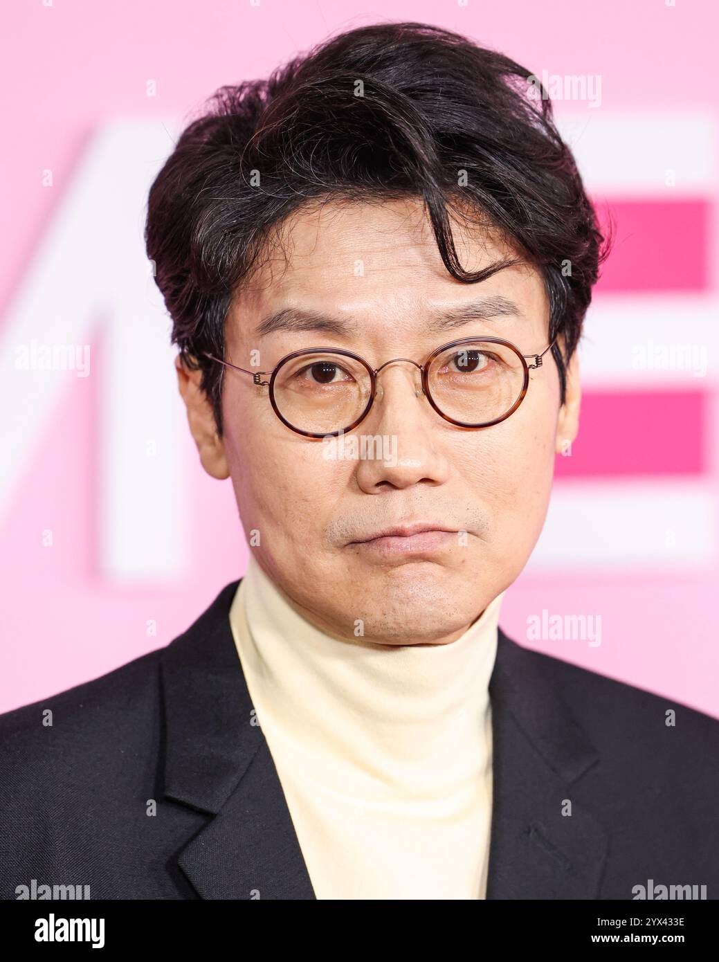 LOS ANGELES, CALIFORNIA, USA - DECEMBER 12: Hwang Dong-hyuk arrives at ...