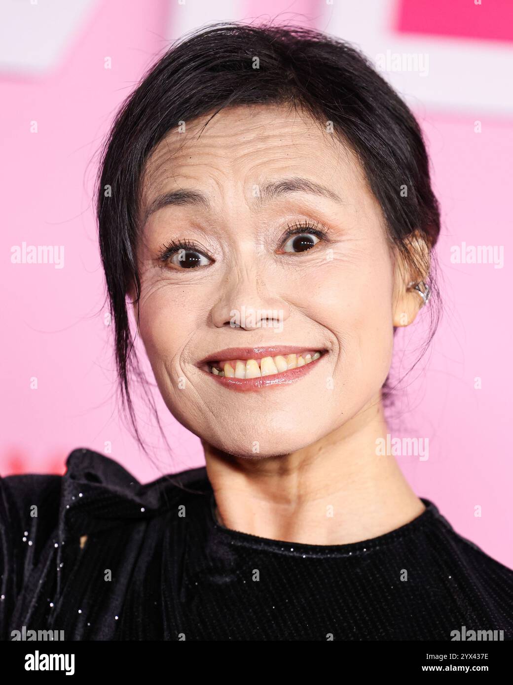 LOS ANGELES, CALIFORNIA, USA - DECEMBER 12: Kang Ae-shim arrives at the ...