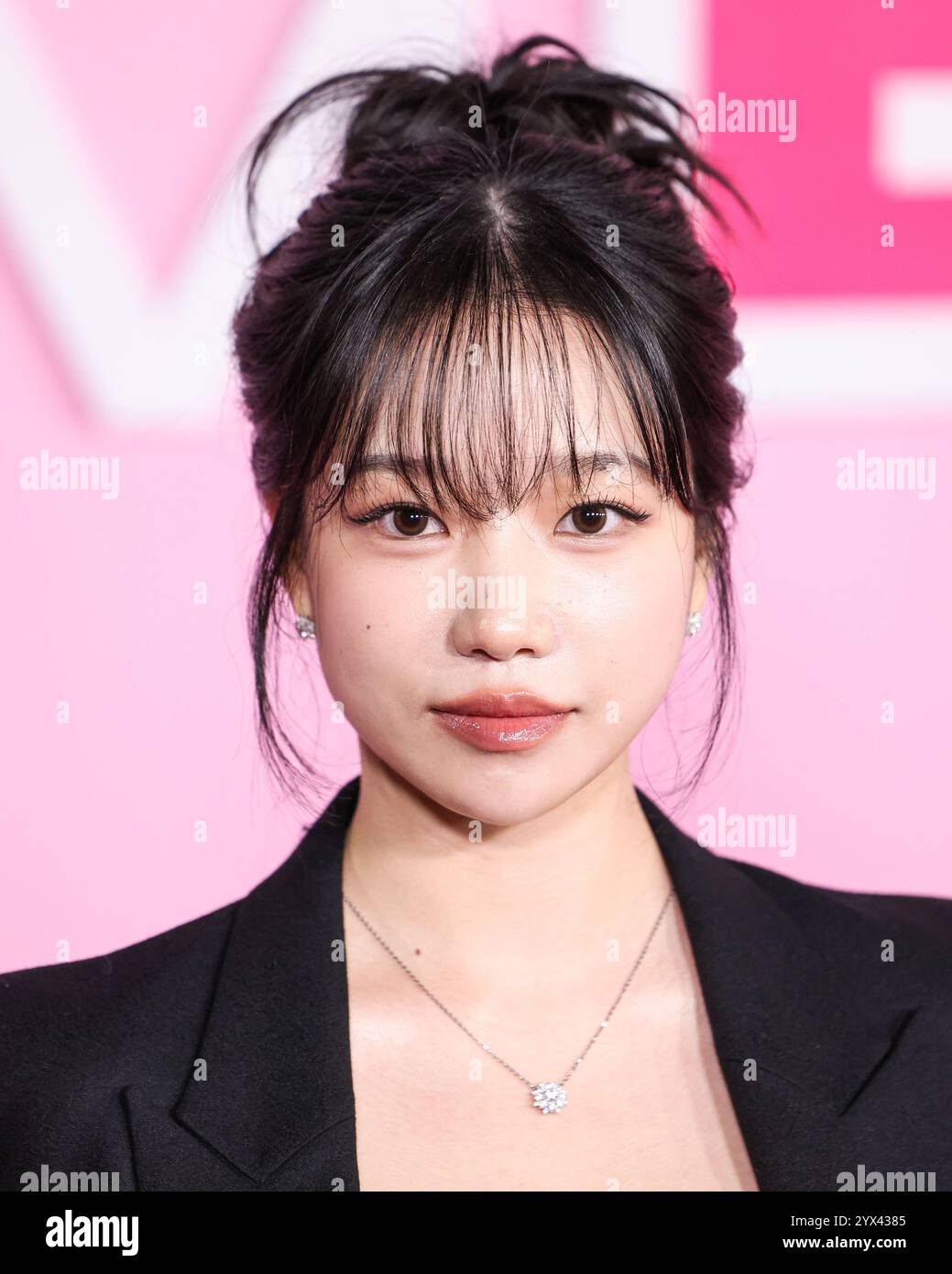 LOS ANGELES, CALIFORNIA, USA - DECEMBER 12: Jo Yu-ri arrives at the Los ...