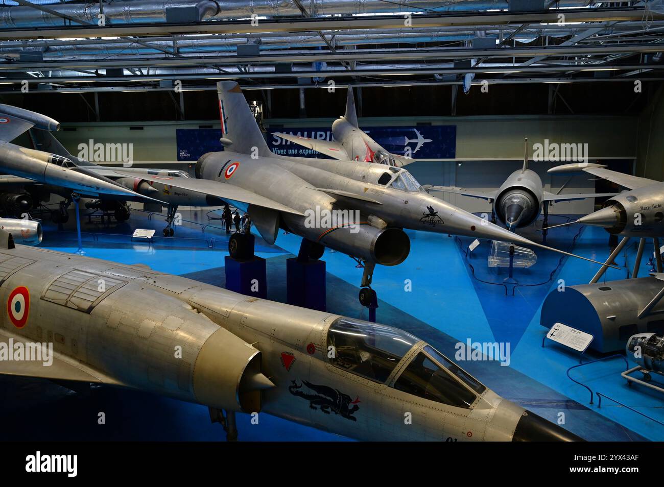 Nord 1500 Griffon at the Musée de l'Air et de l'Espace Stock Photo - Alamy