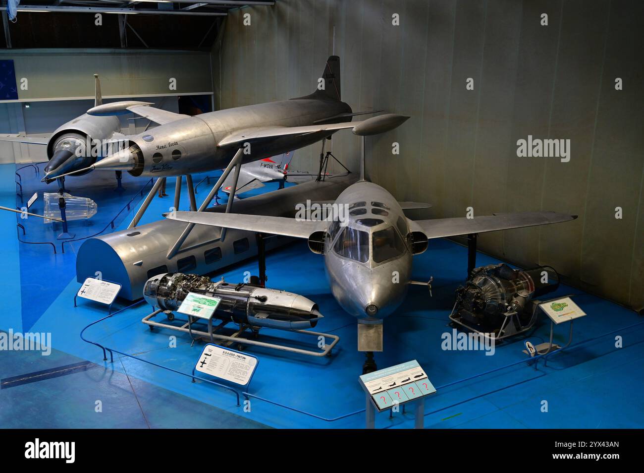 1950's French Prototype aircraft at the Musée de l'Air et de l'Espace ...