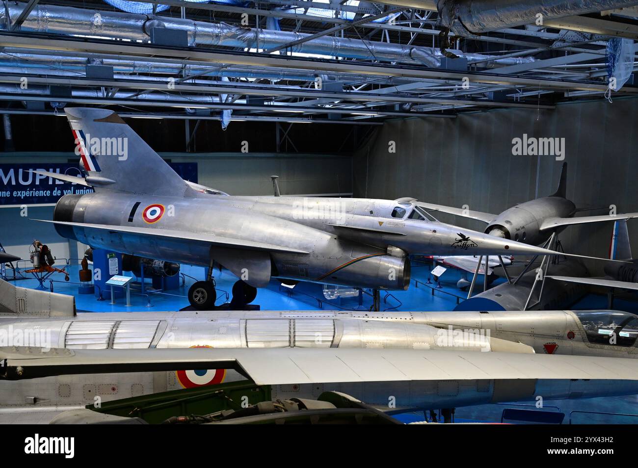 Nord 1500 Griffon at the Musée de l'Air et de l'Espace Stock Photo - Alamy