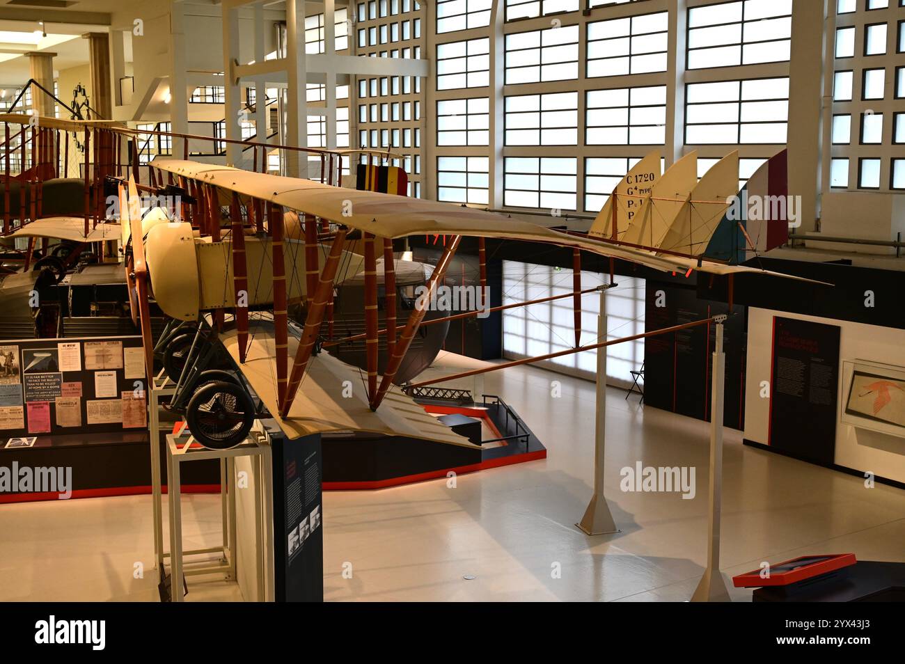 Caudron G 4 at the Musée de l'Air et de l'Espace Stock Photo - Alamy
