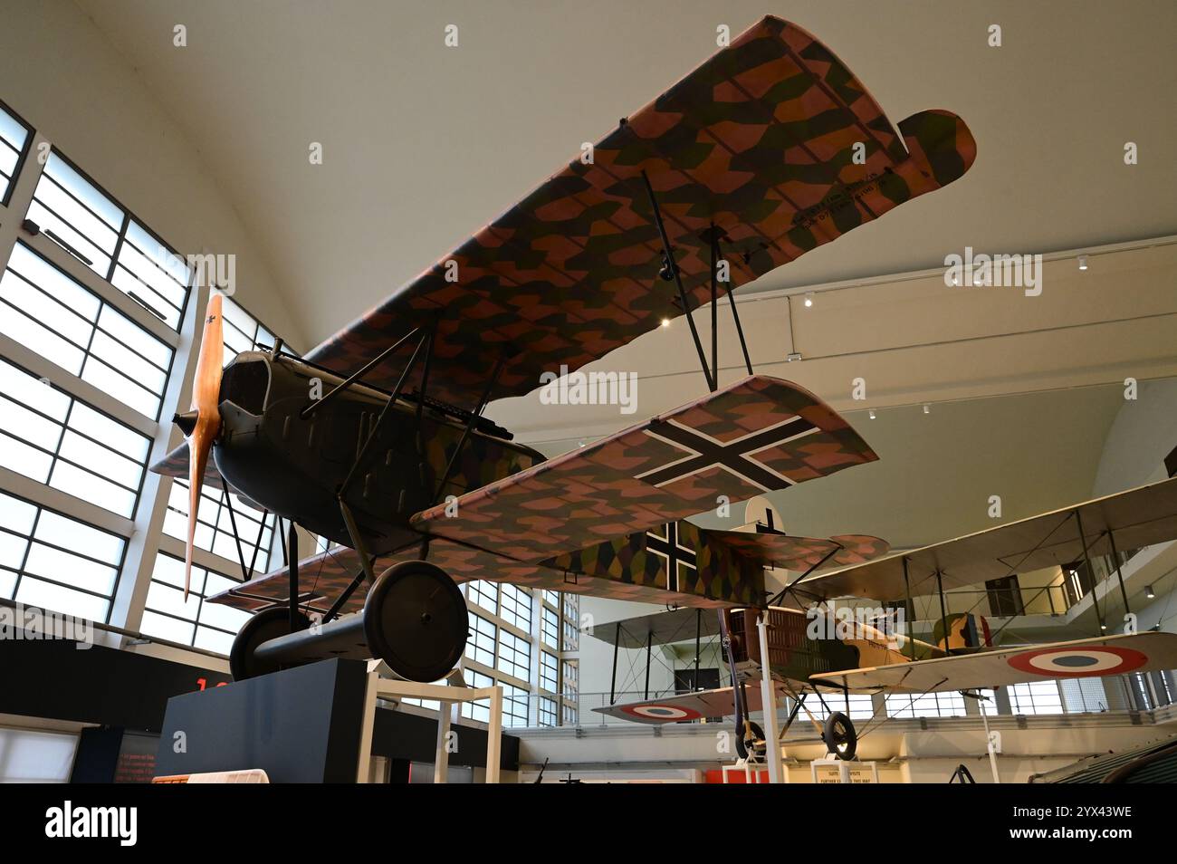 Fokker D.VII at the Musée de l'Air et de l'Espace Stock Photo - Alamy
