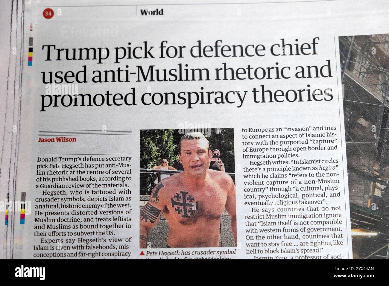 Donald 'Trump pick for defence chief used anti-Muslim rhetoric and ...