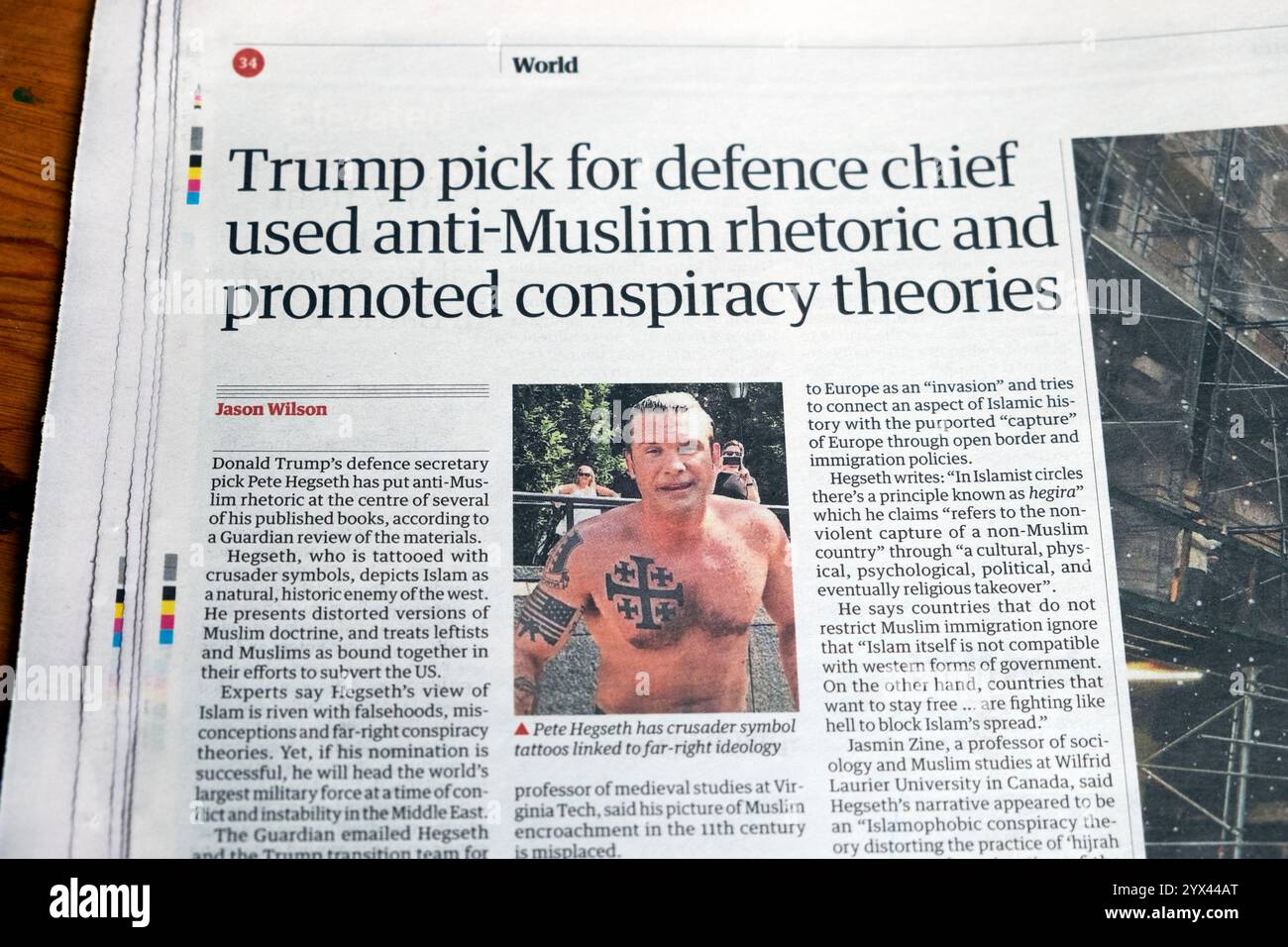 Donald 'Trump pick for defence chief used anti-Muslim rhetoric and ...