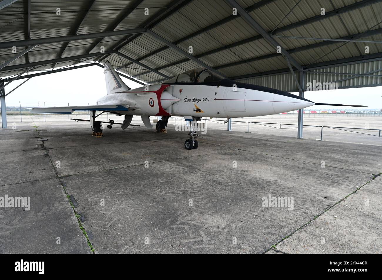 Super Mirage 4000 at the Musée de l'Air et de l'Espace Stock Photo - Alamy