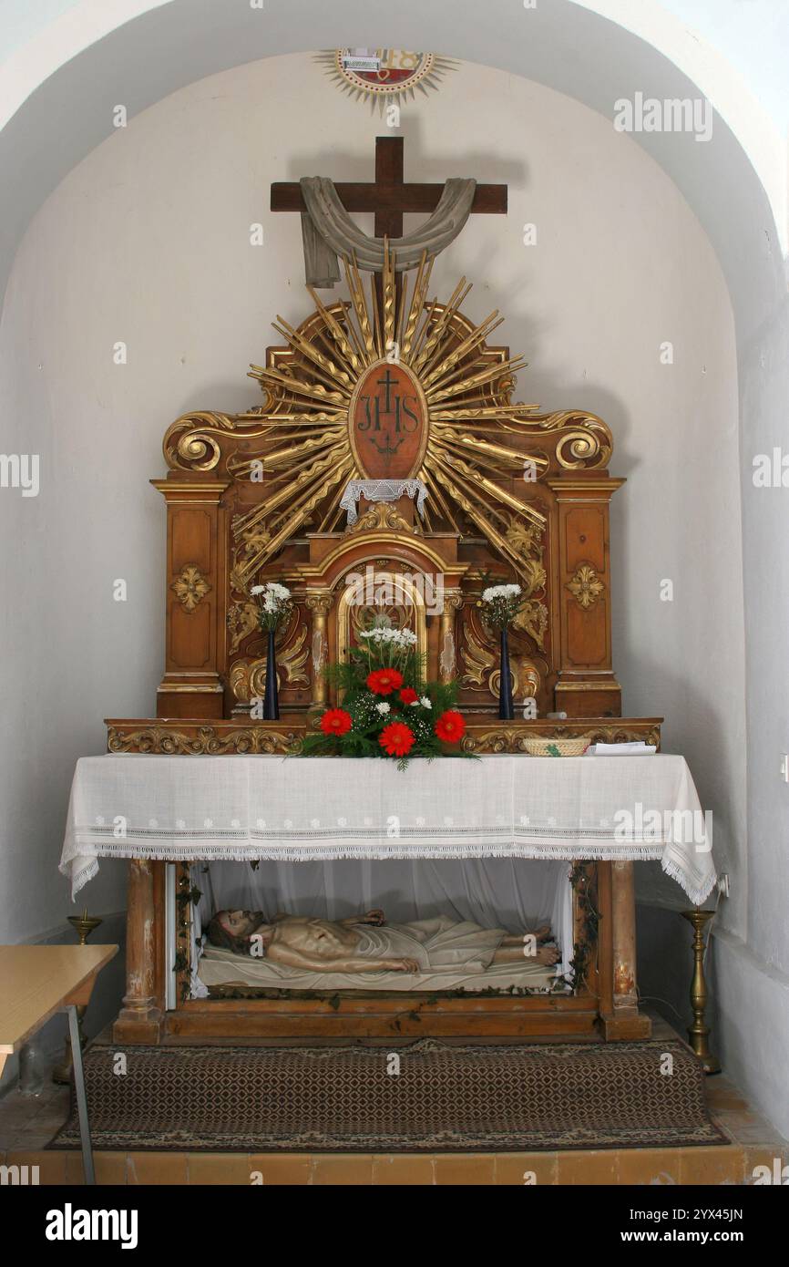 The tomb of God in the Church of Saint Mary Magdalene in Sunja, Croatia ...