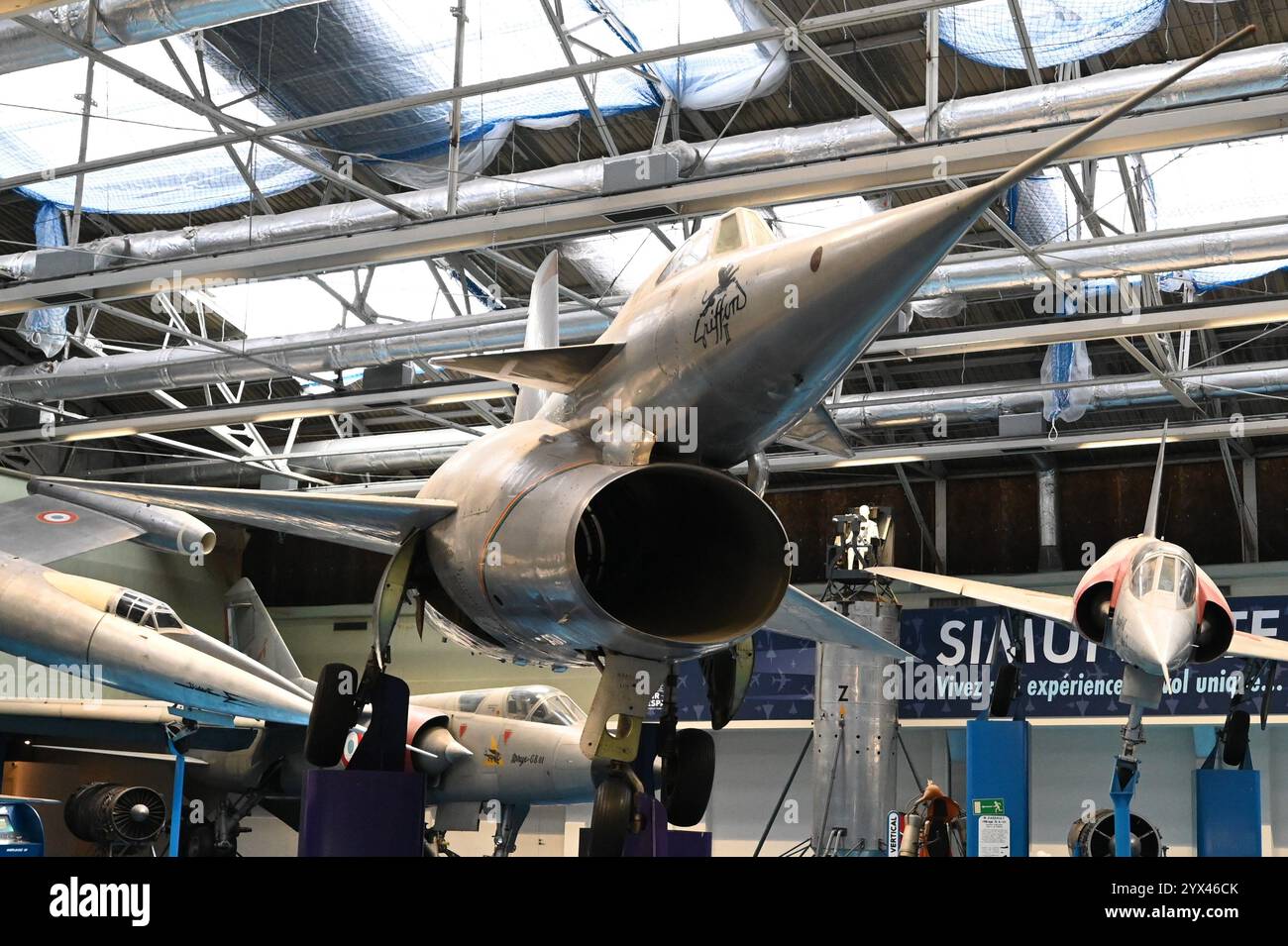 Nord 1500 Griffon at the Musée de l'Air et de l'Espace Stock Photo - Alamy