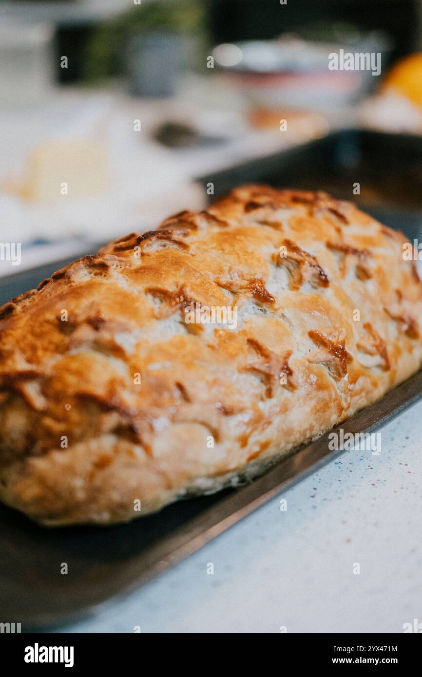 Long loaf bread sitting hi-res stock photography and images - Alamy