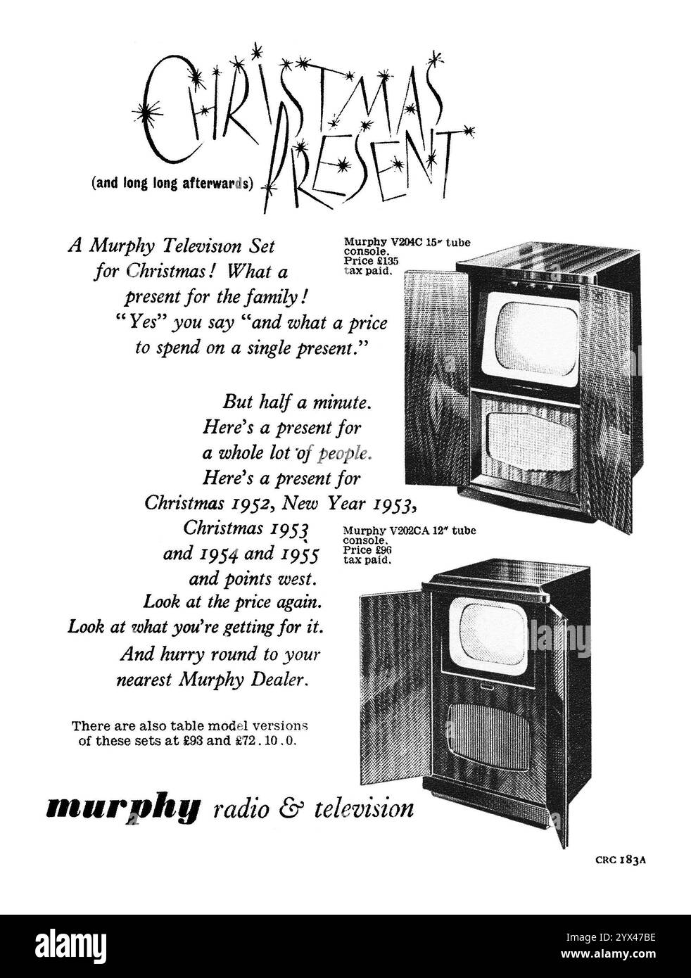 Tv set 1950's hi-res stock photography and images - Alamy