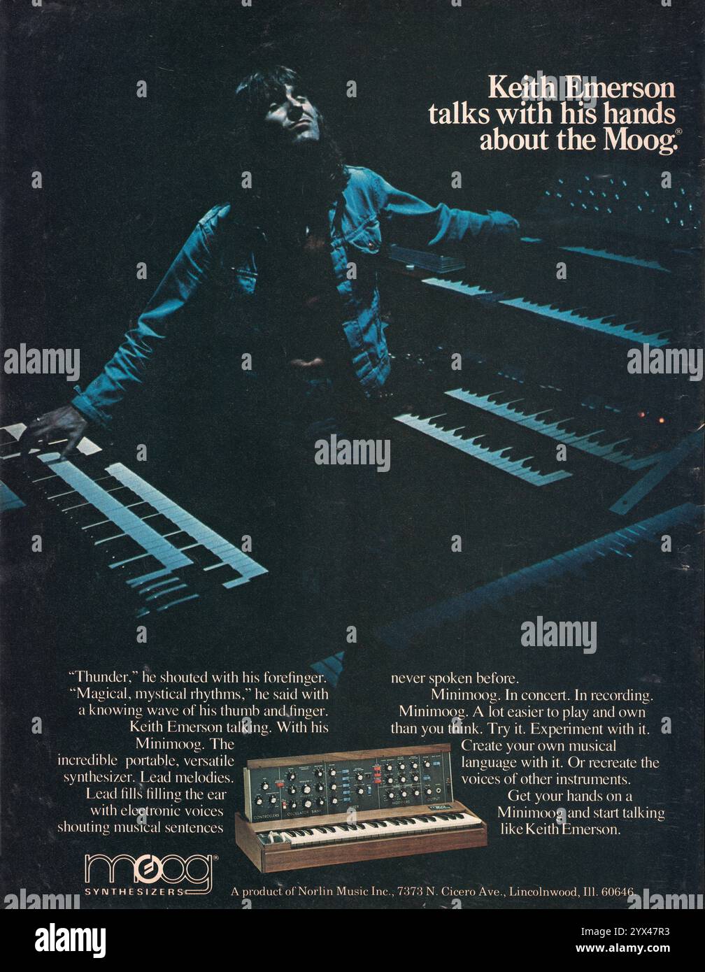 Keith emerson moog hi-res stock photography and images - Alamy