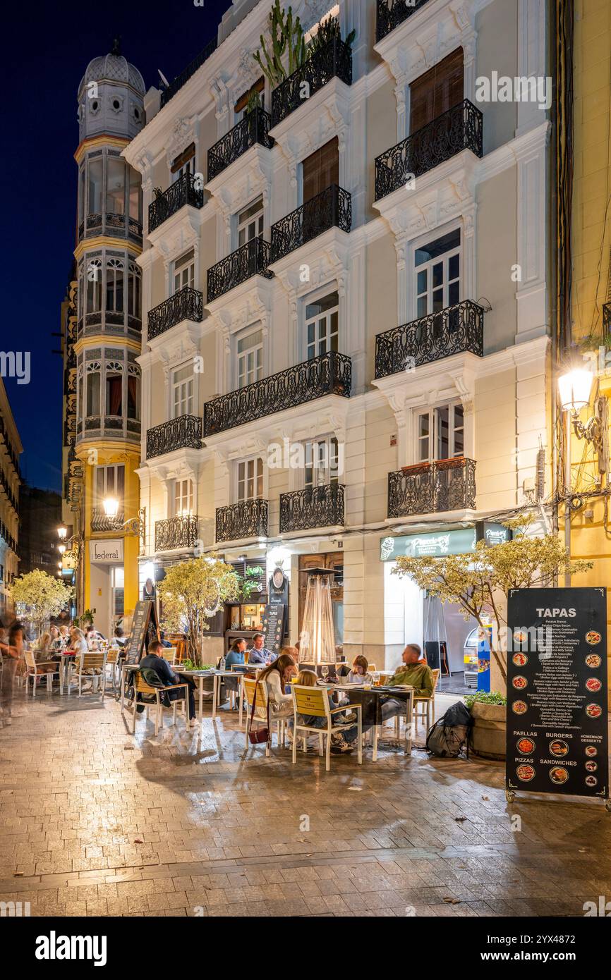 Plaça rodrigo botet plaza square valencia hi-res stock photography and ...