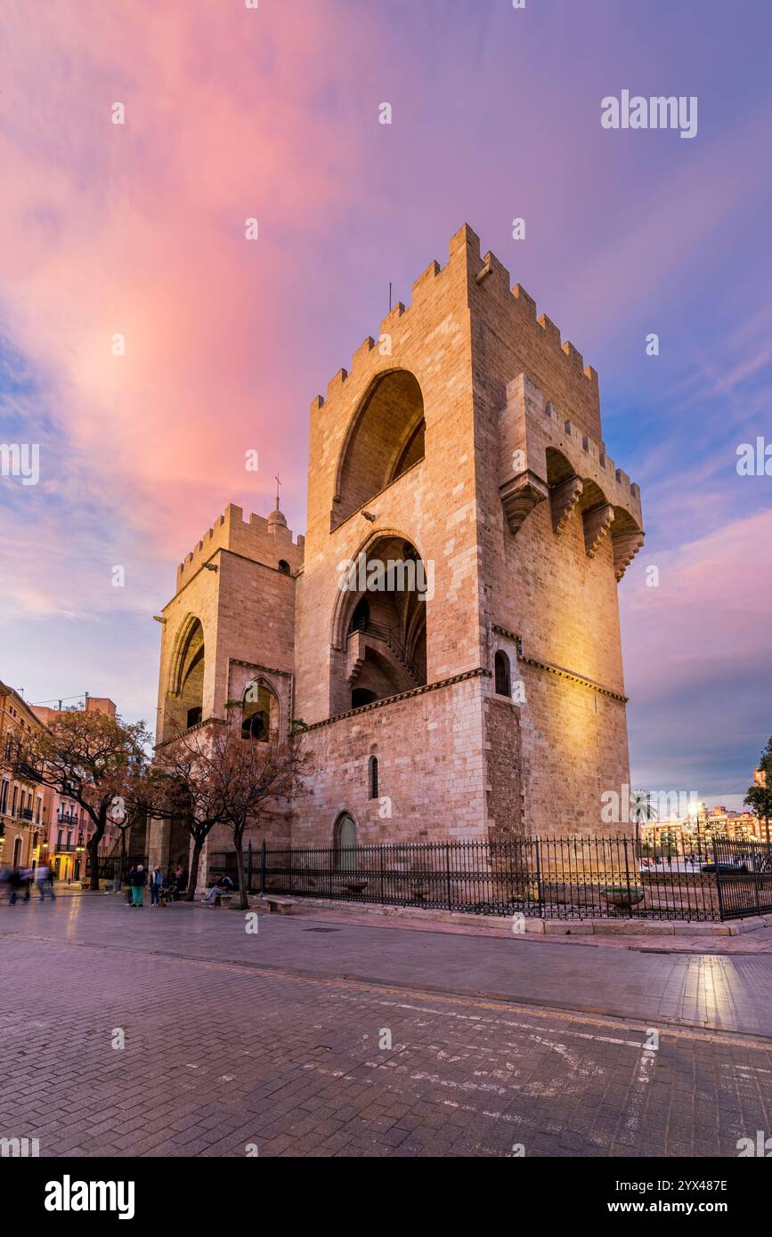 Serranos towers photography hi-res stock photography and images - Alamy