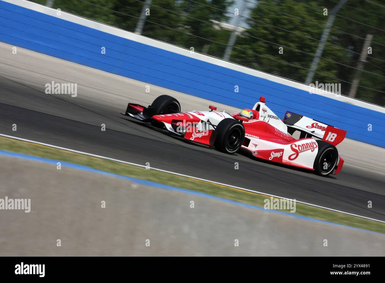 Milwaukee, Wisconsin USA - June 15, 2012: Indycar Indyfest race ...