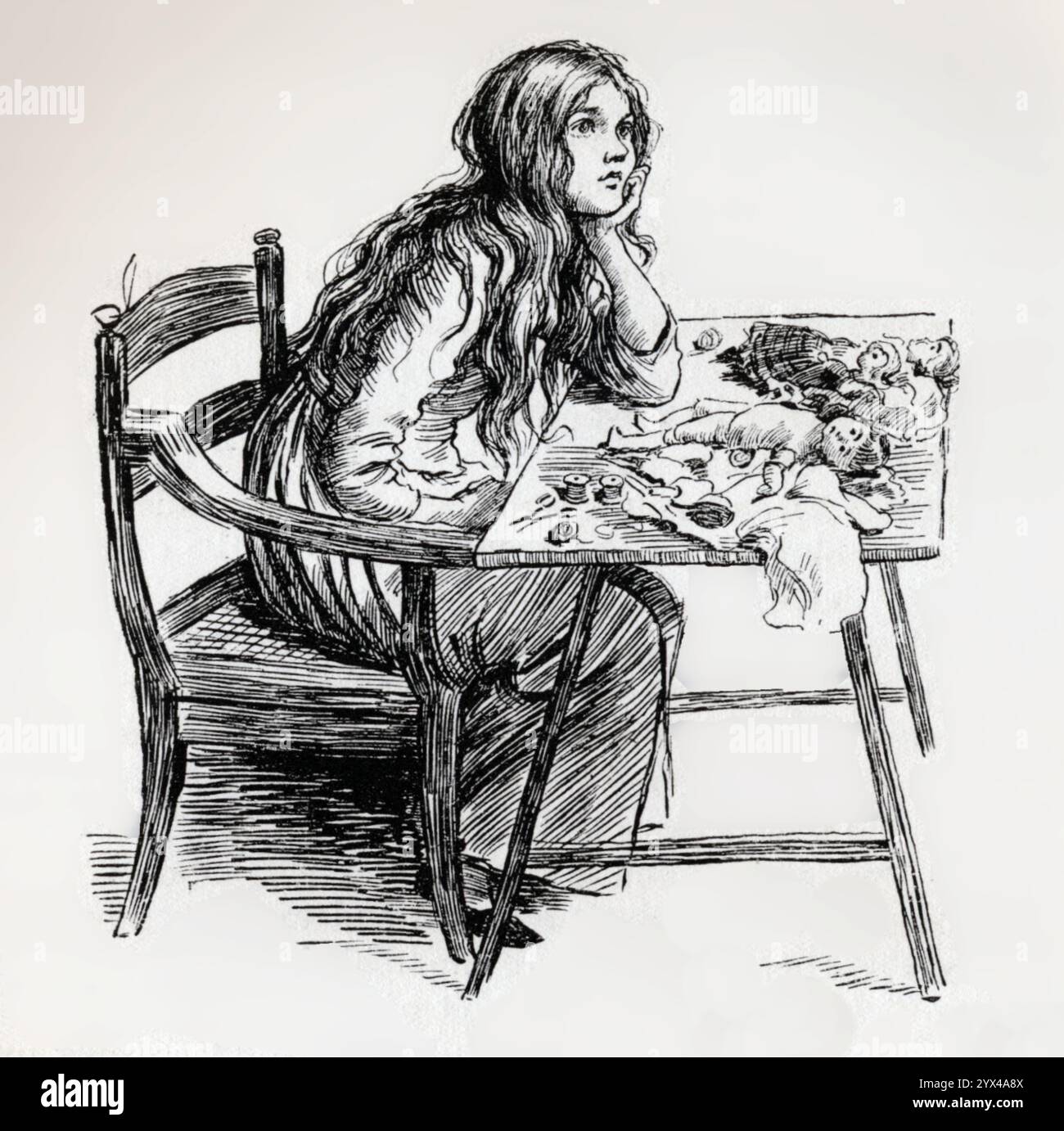 'Jenny Wren', c1900. Jenny Wren - whose real name is Fanny Cleaver - is ...