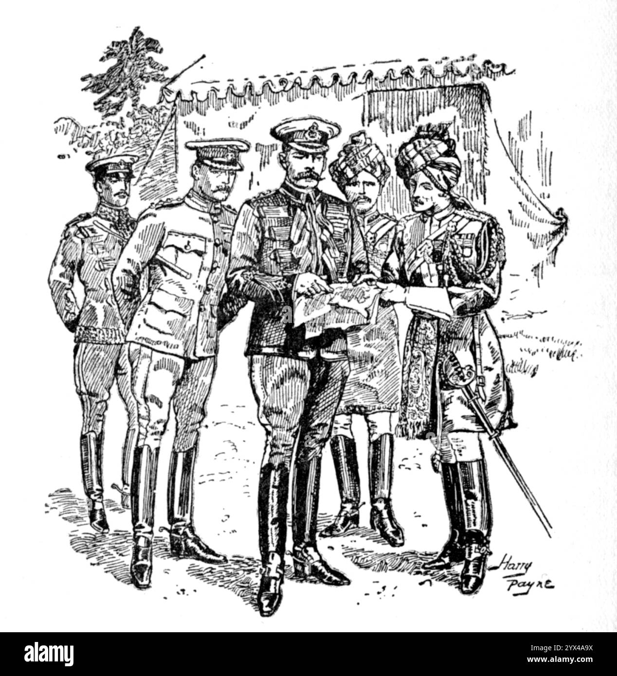 'Lord Kitchener, Commander-In-Chief In India', c1929. British rule ...