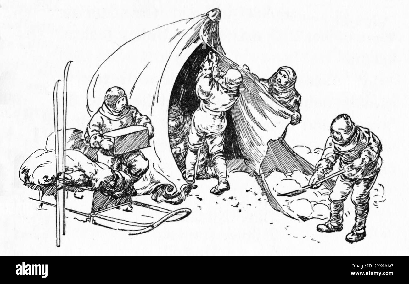 Men digging road tent hi-res stock photography and images - Alamy