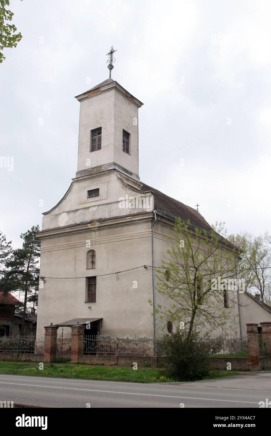 Parish church Saint Mark the Evangelist in Trnjani, Croatia Stock Photo ...