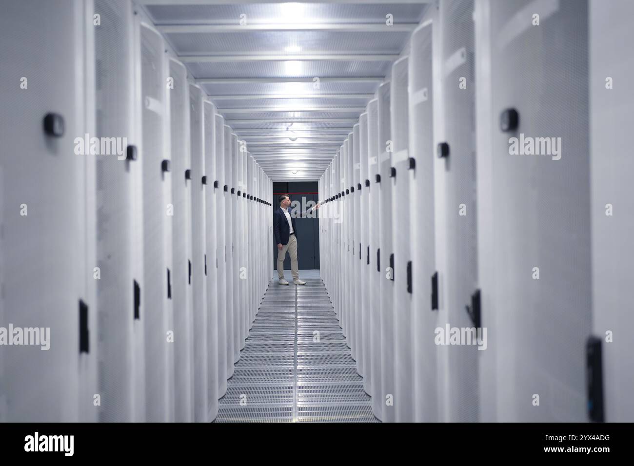 An internal view of Telehouse Shared Facilities Management customer ...