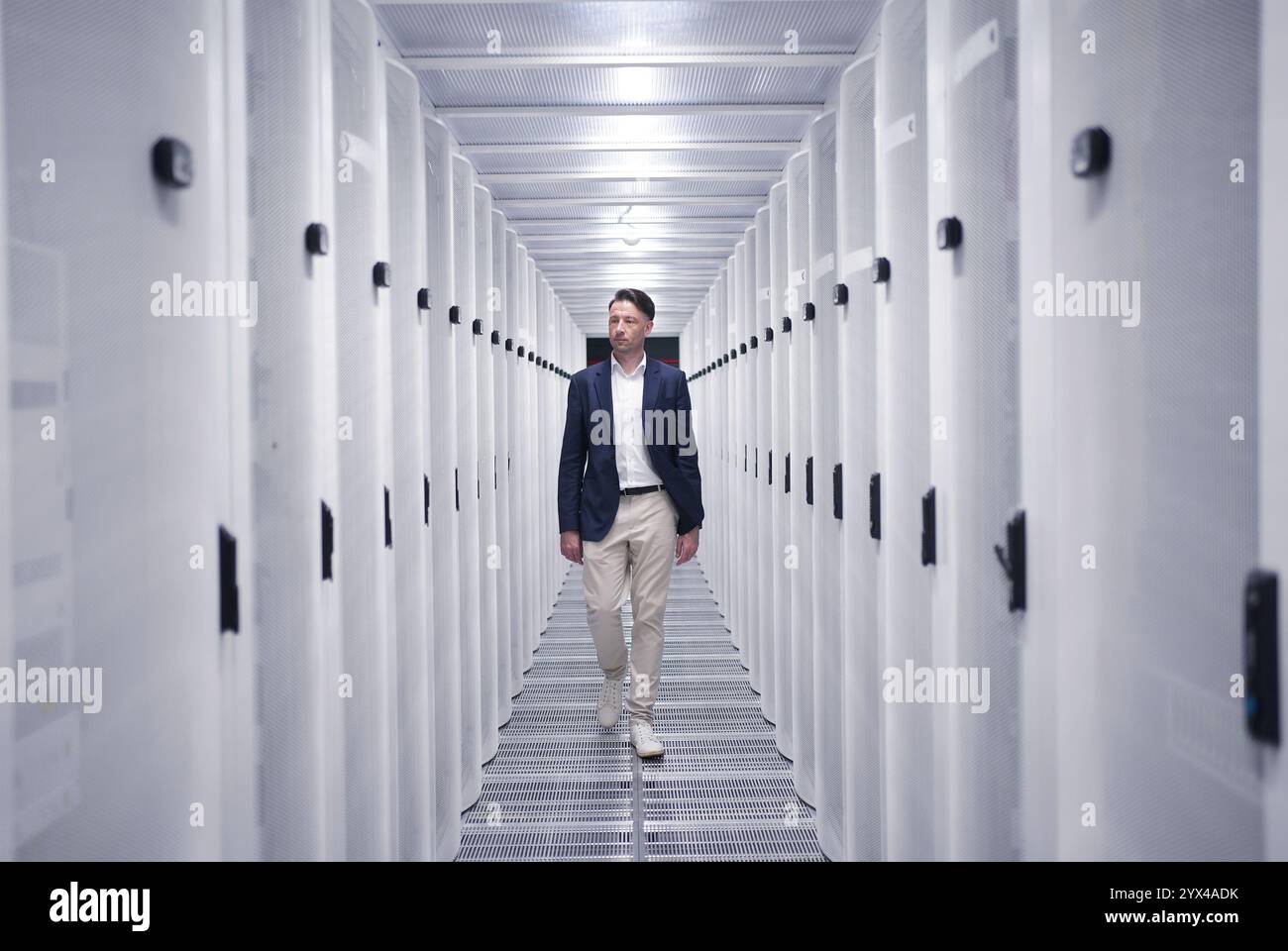 An internal view of Telehouse Shared Facilities Management customer ...