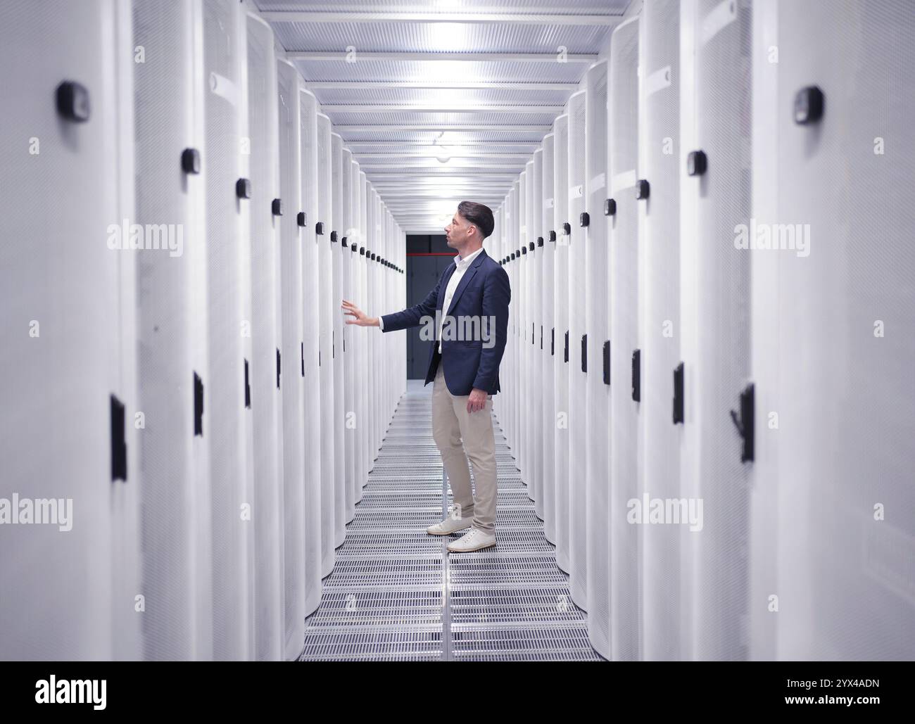 An internal view of Telehouse Shared Facilities Management customer ...