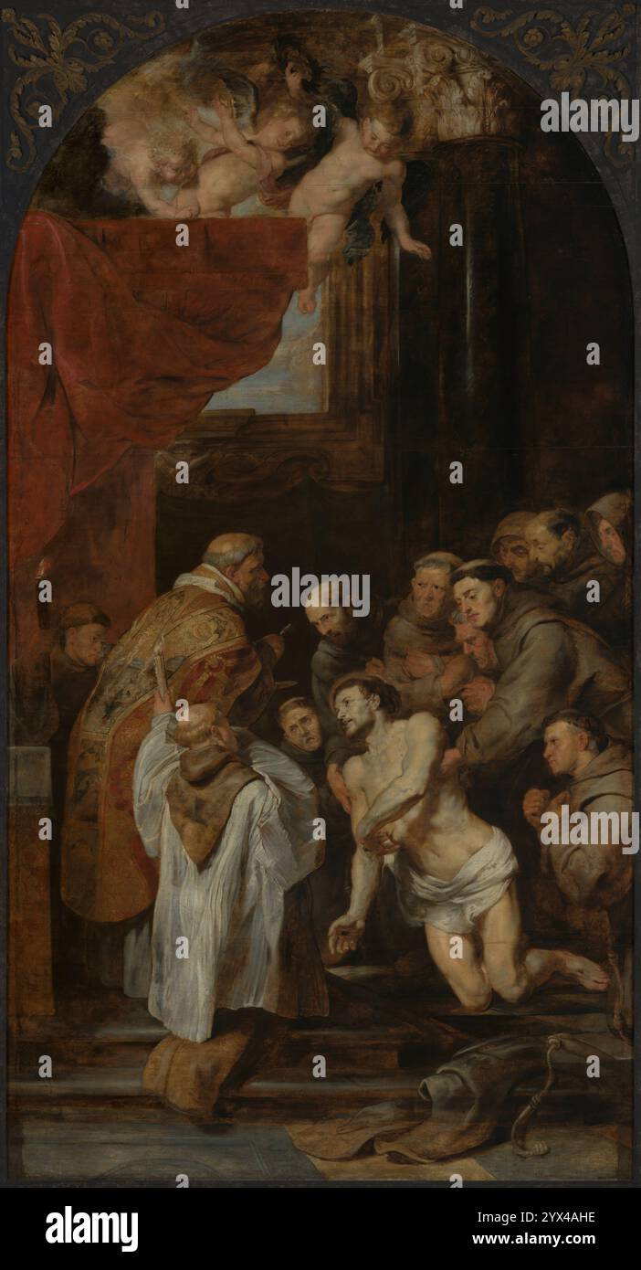 The Last Communion of Saint Francis of Assisi, 1619 Stock Photo - Alamy