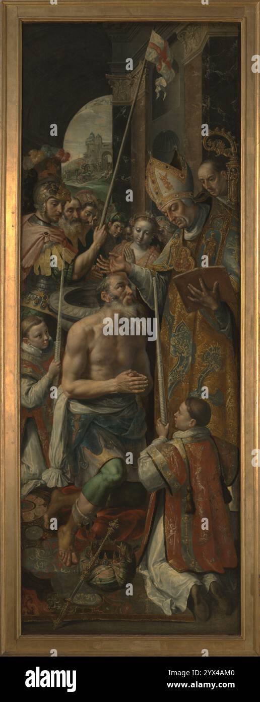 Baptism of the King of Silene, 1590 Stock Photo - Alamy