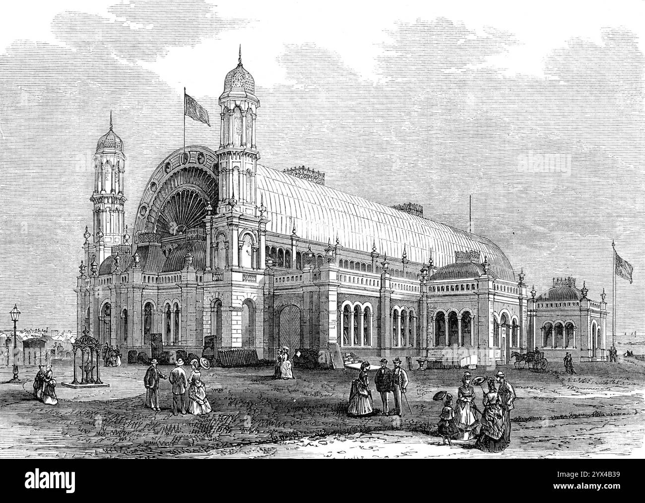 New South Wales Agricultural Exhibition, 1872. 'The Agricultural ...