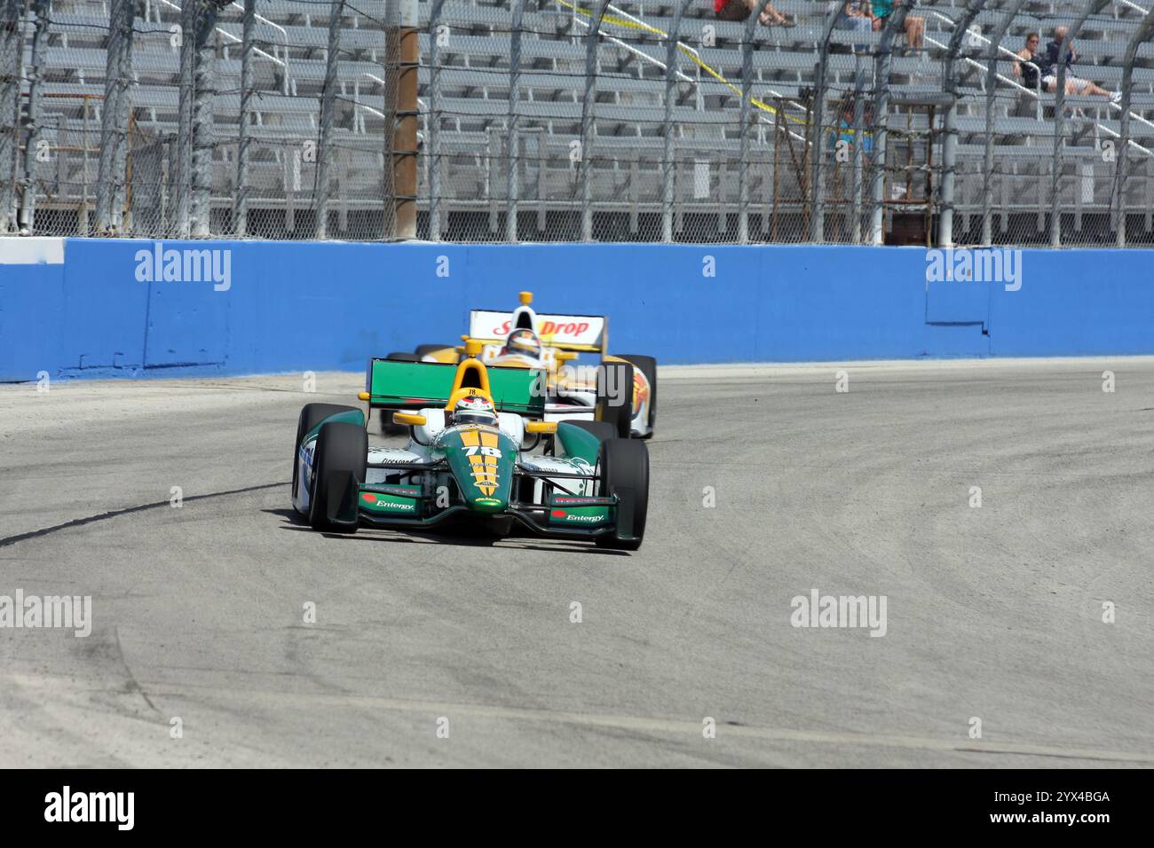 Milwaukee, Wisconsin USA - June 15, 2012: Indycar Indyfest race ...