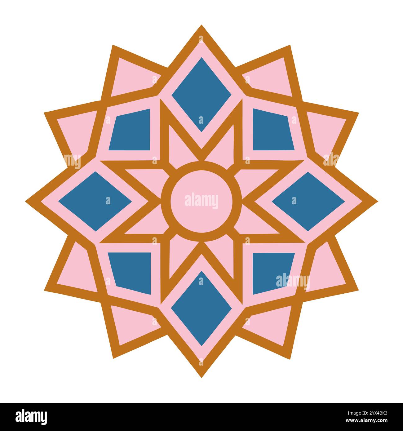 Elegant Islamic Geometric Pattern for Book Covers, Religious Designs ...