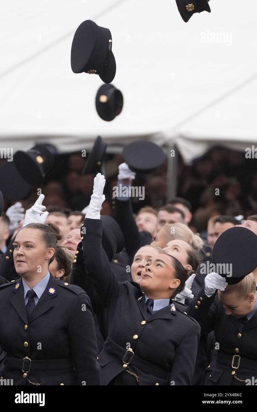 Newly Garda graduates, including Erin Donald from Derry (centre ...