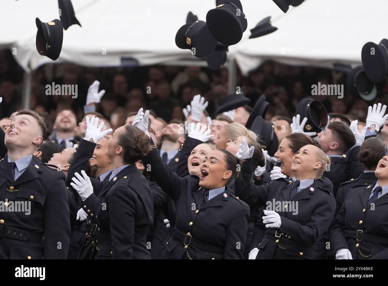 Newly Garda graduates, including Erin Donald from Derry (centre ...